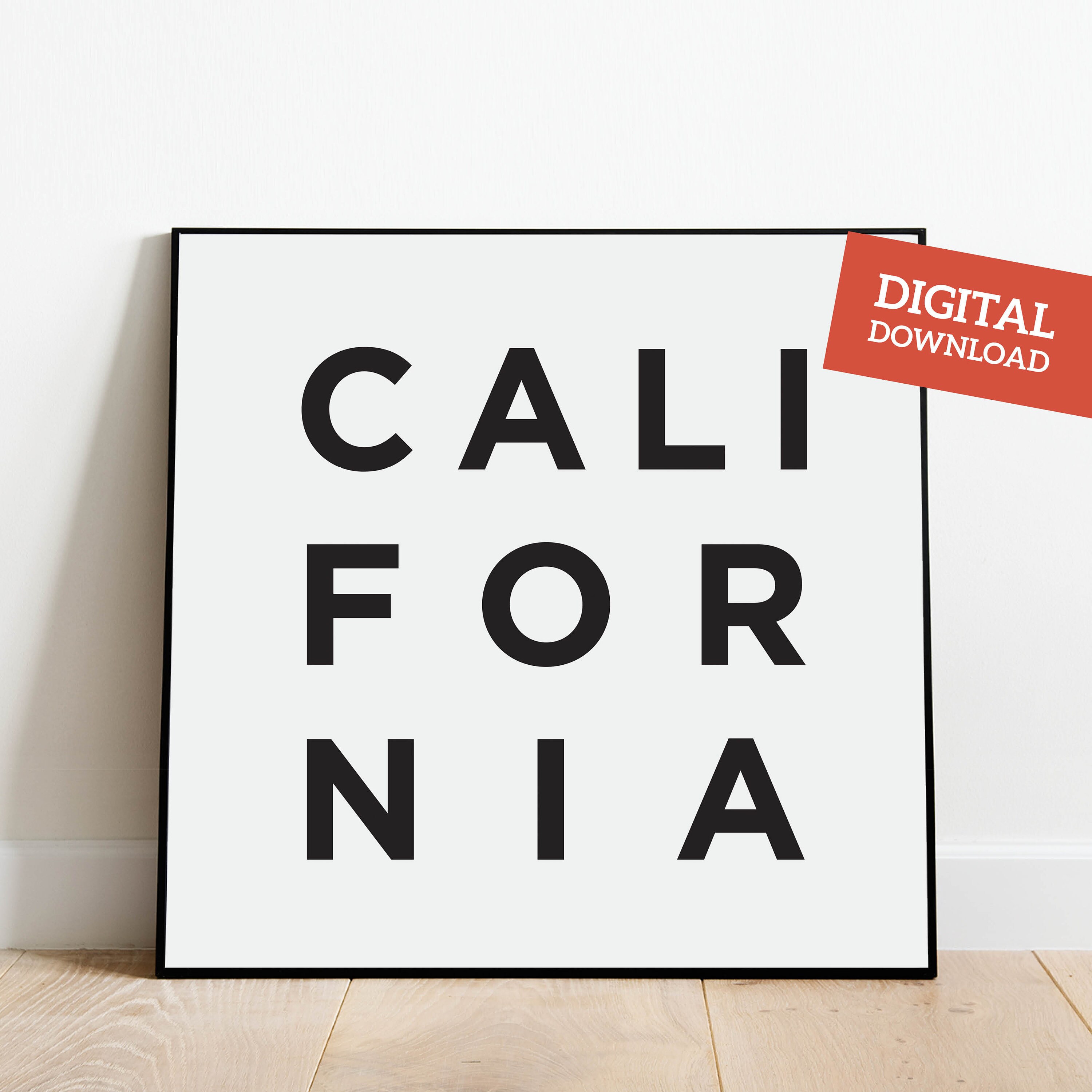 California Wall Art PRINTABLE California Gifts Digital | Etsy