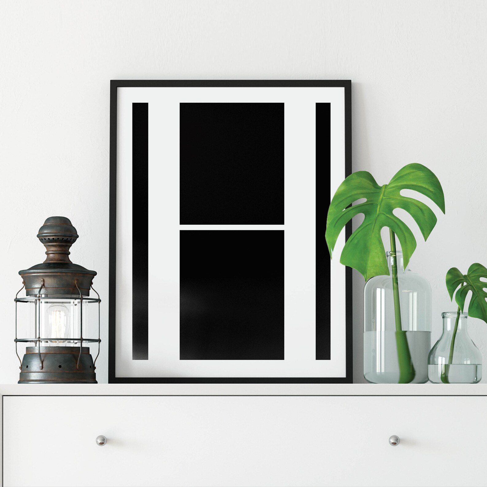 Letter H PRINTABLE Poster Digital Download Scandinavian | Etsy