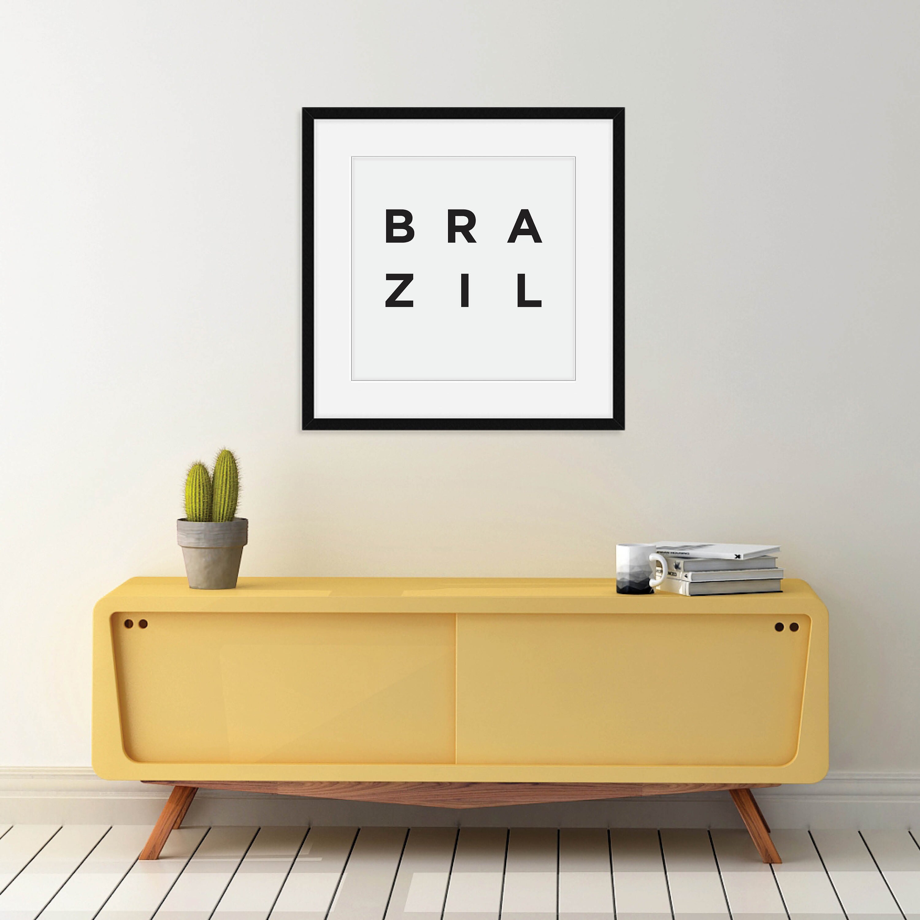 Brazil Poster Brazil Wall Art Brazil Art Brazil Print | Etsy
