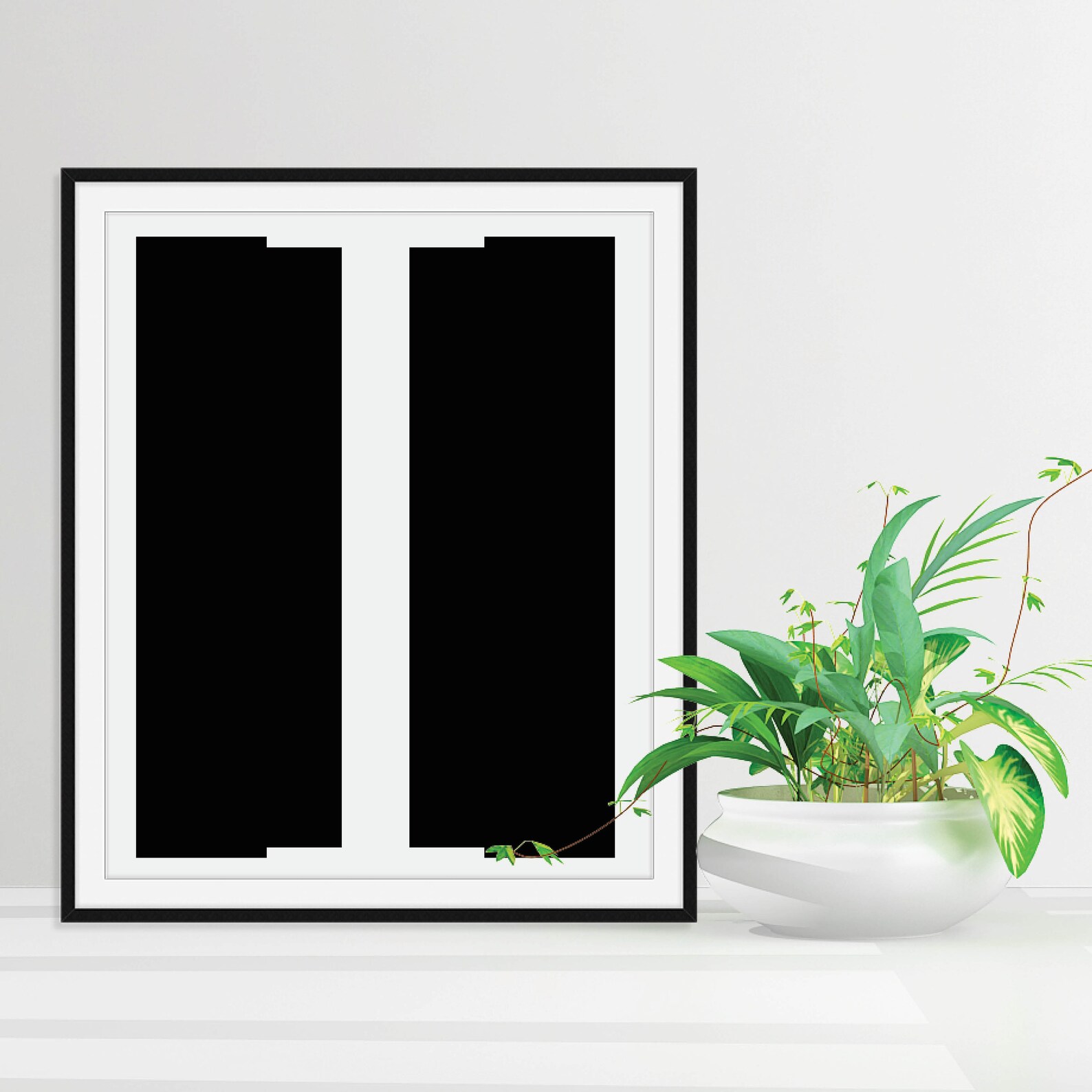 Letter I PRINTABLE Poster Digital Download Scandinavian | Etsy