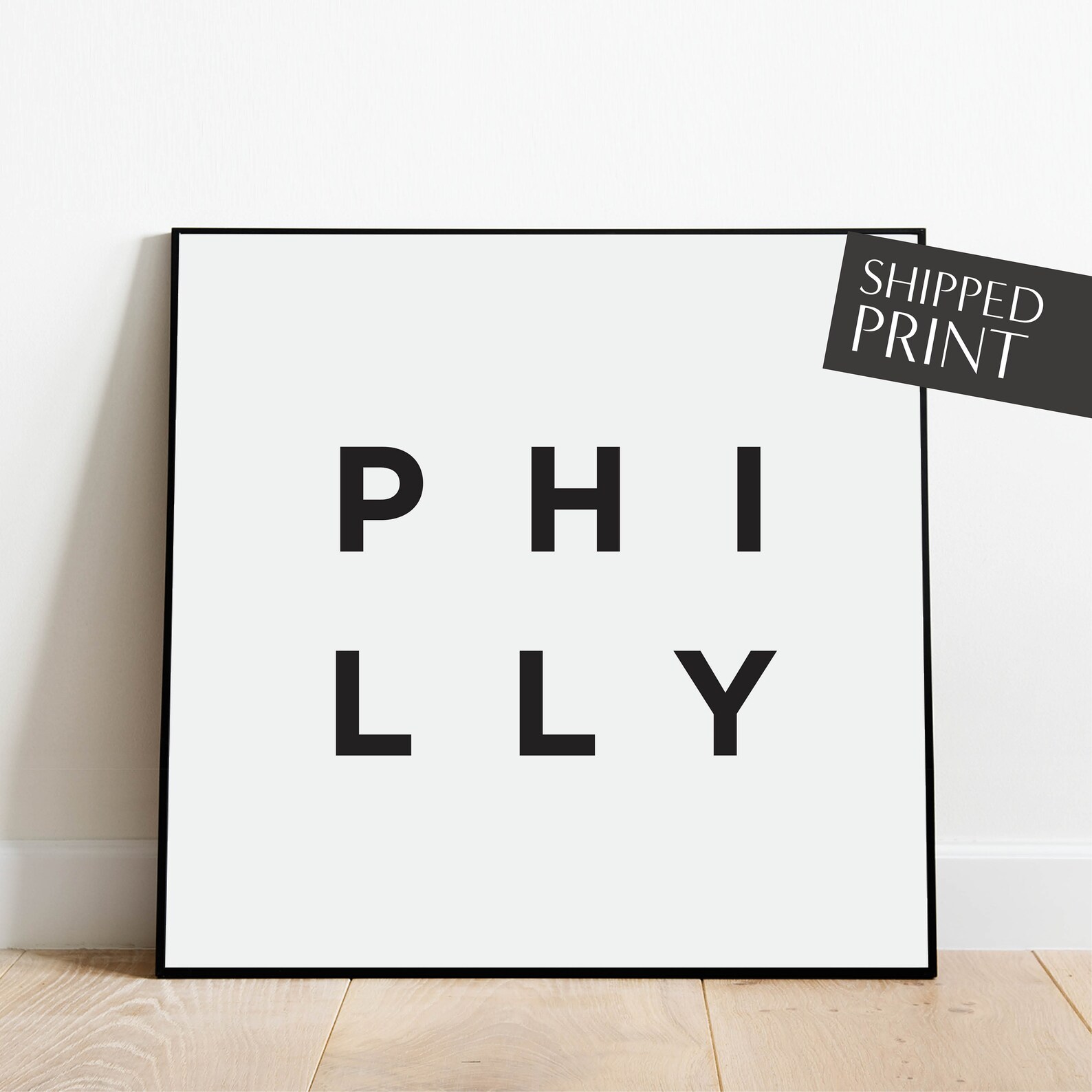 Philly Poster Philadelphia Print Pennsylvania Art - Etsy