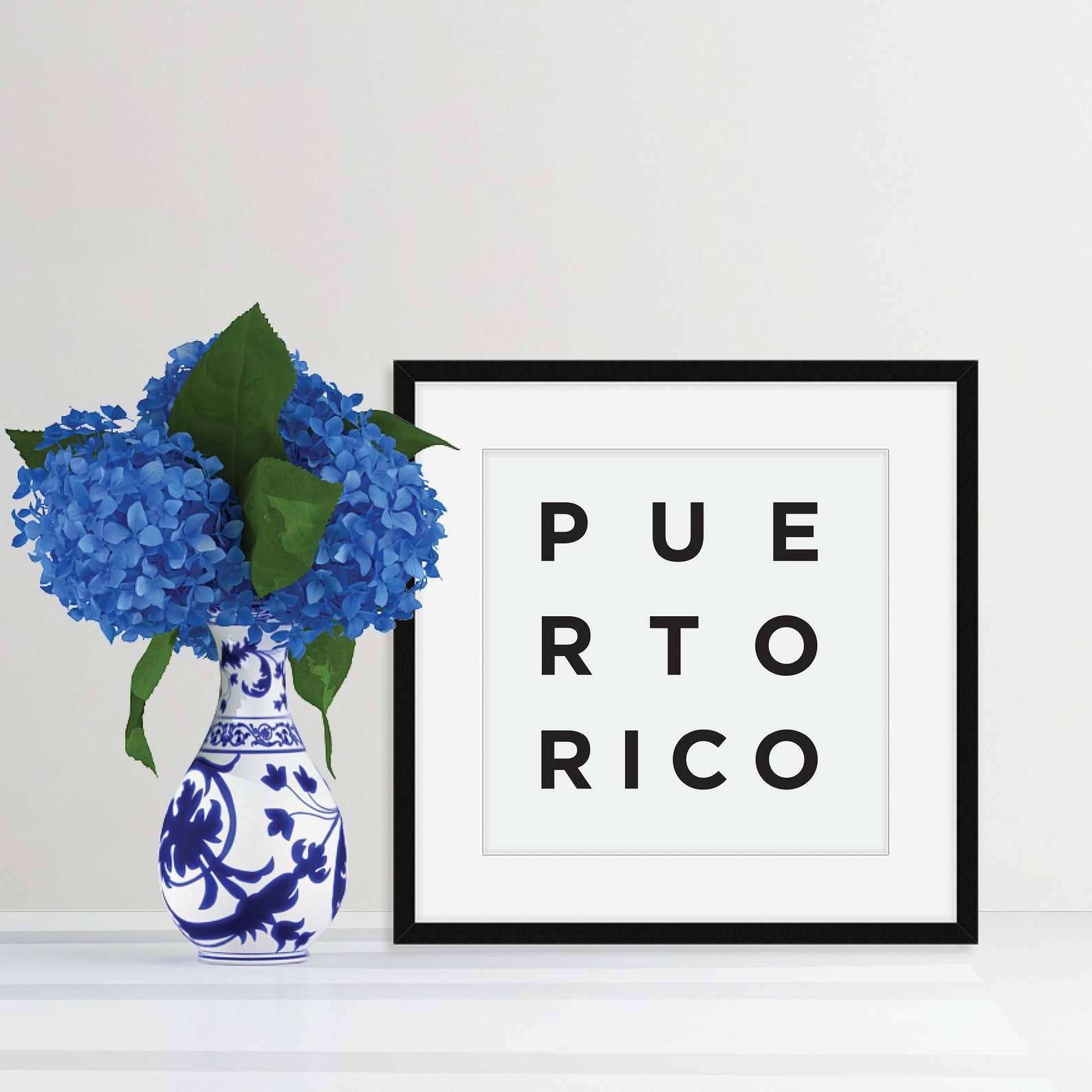 Puerto Rico Print Puerto Rico Wall Art Puerto Rico Art | Etsy