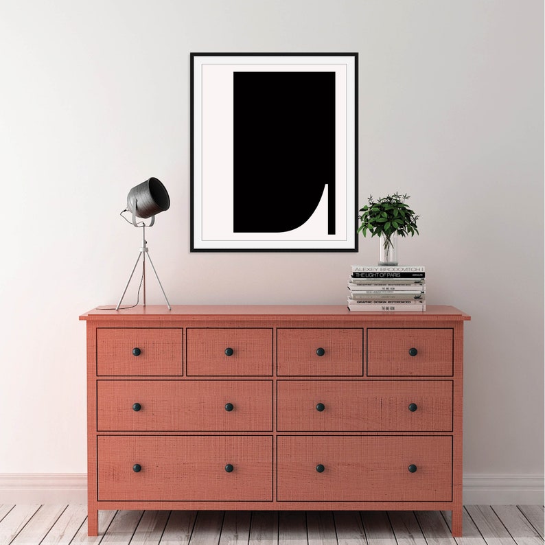 Letter L Wall Art PRINTABLE Digital Download Letter L Print - Etsy