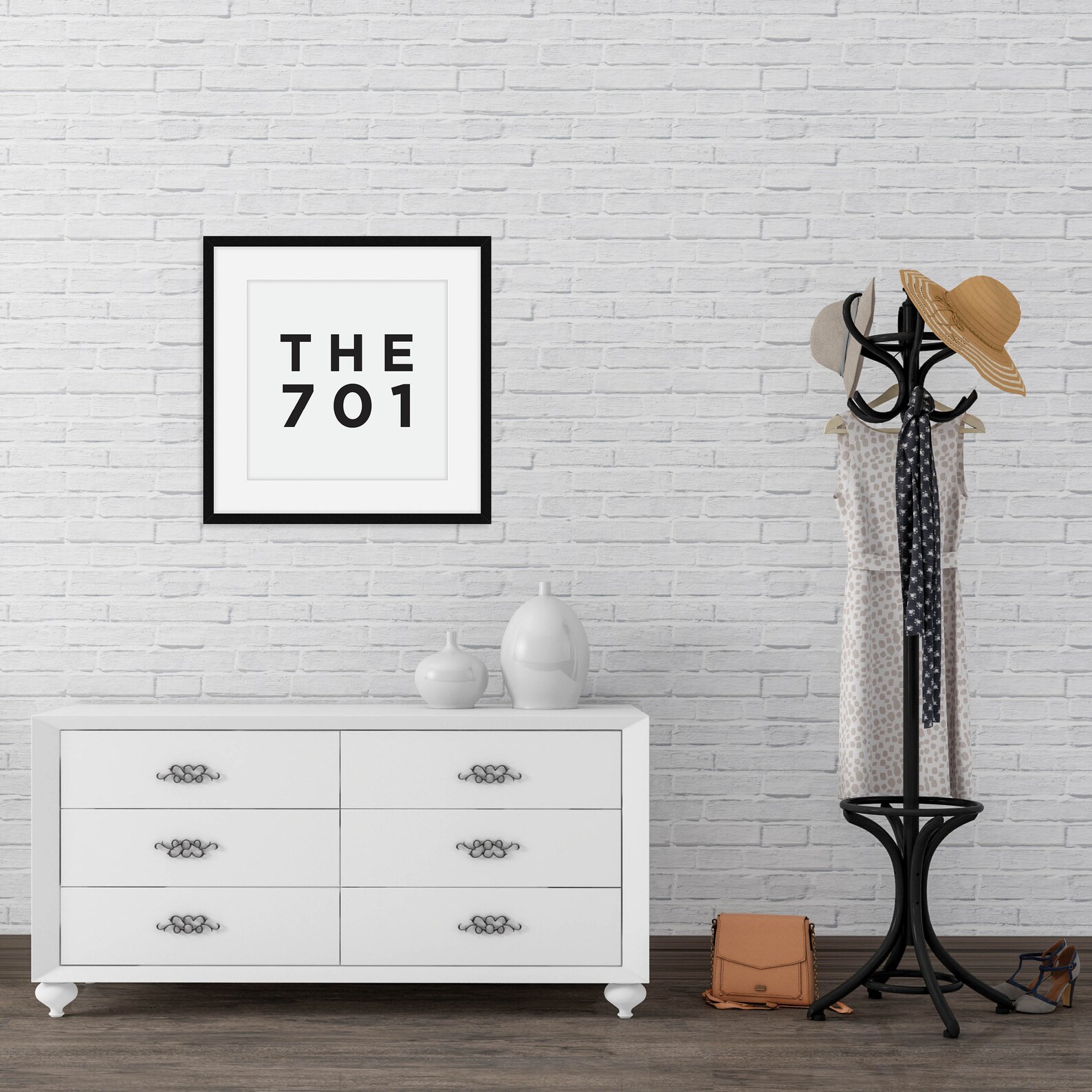 THE 701 North Dakota Area Code Print North Dakota Wall Art | Etsy