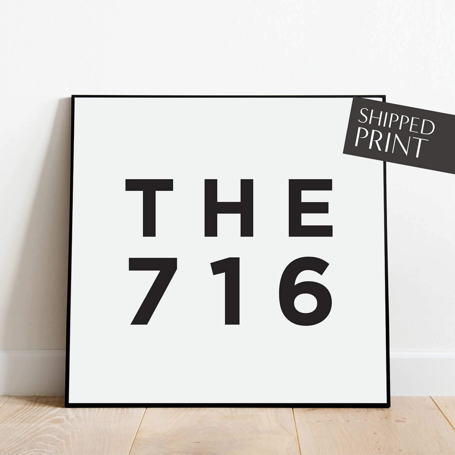 THE 716 Buffalo Poster Buffalo Area Code Buffalo New York - Etsy