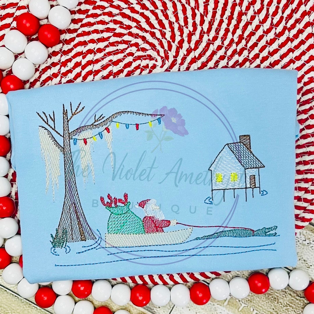 Cajun Swamp Santa - Etsy