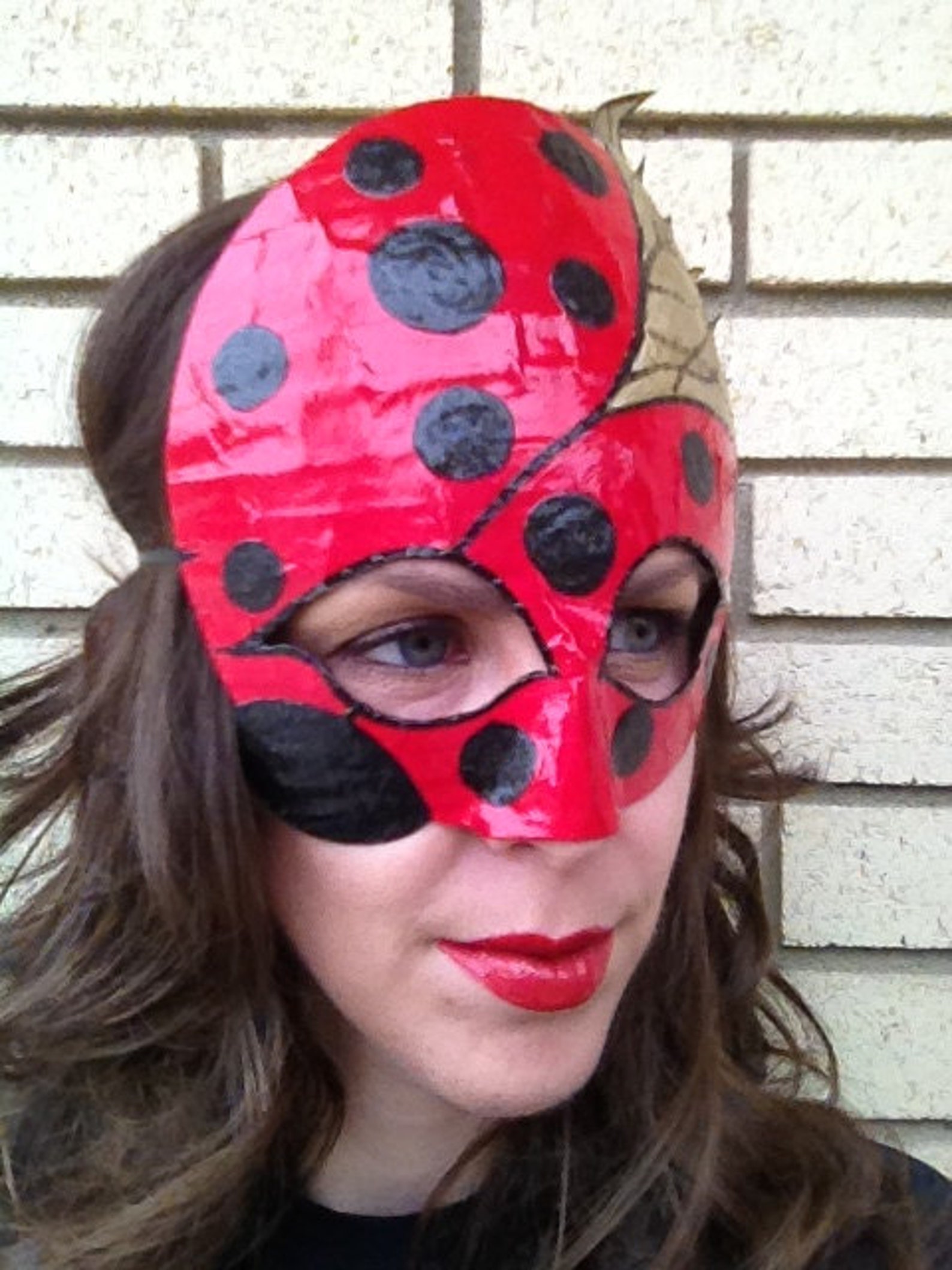 Lady bug mask ladybug mask lady bug costume ladybug with | Etsy