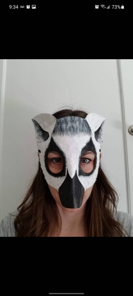 Lemur Mask - Etsy