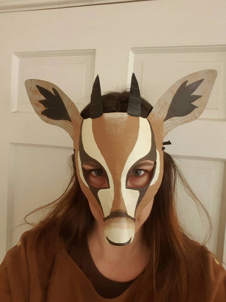 Gazelle Mask Gazelle Costume | Etsy
