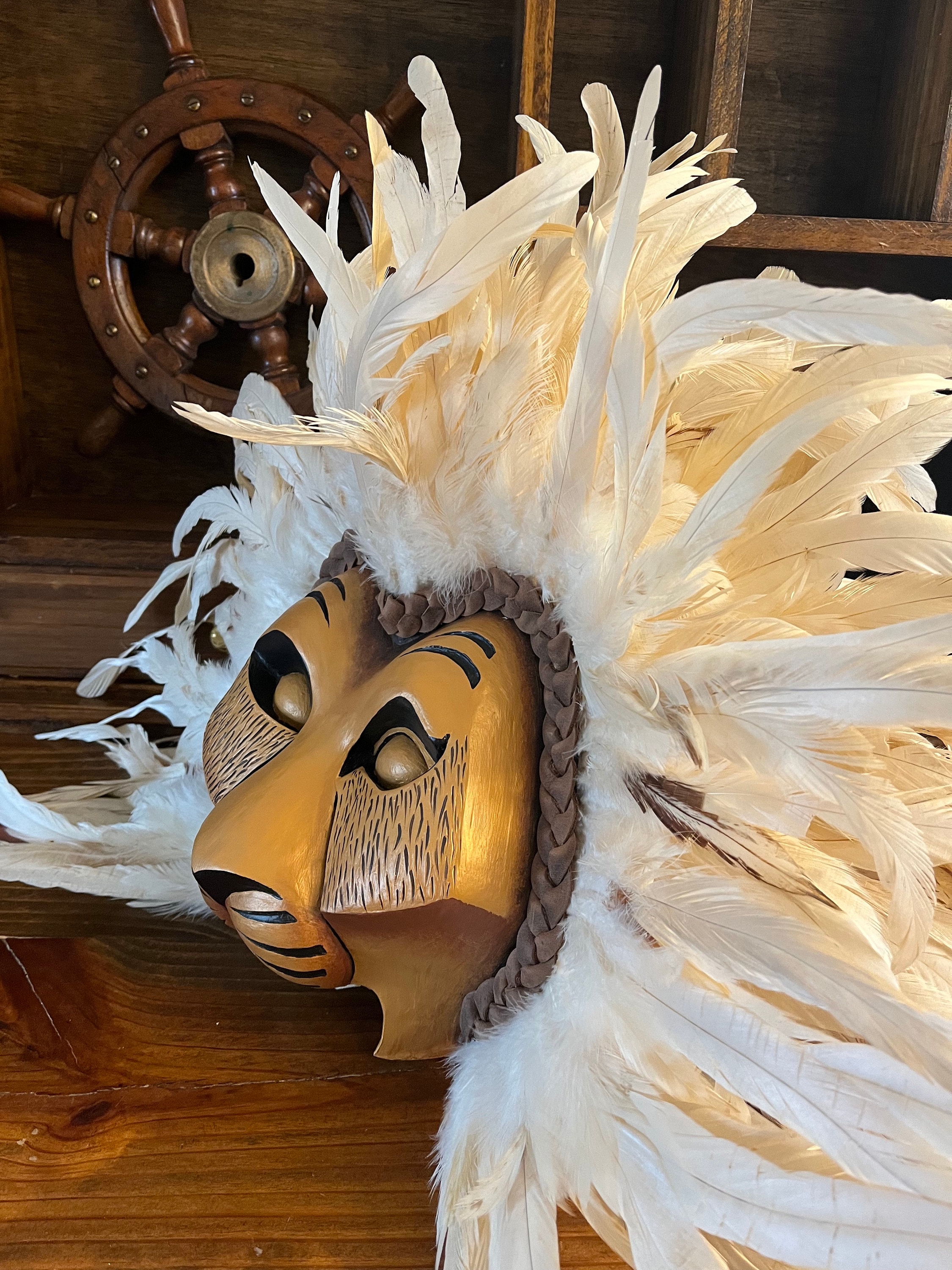 Simba Headdress, Lion King Headdress, Simba Mask, Lion King Junior ...