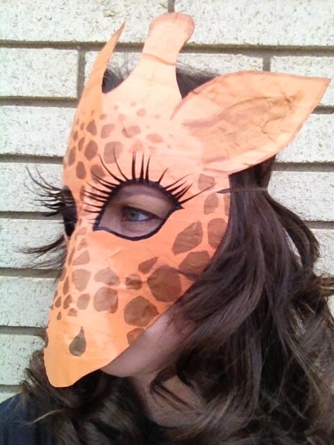 Giraffe Mask Giraffe Costume - Etsy