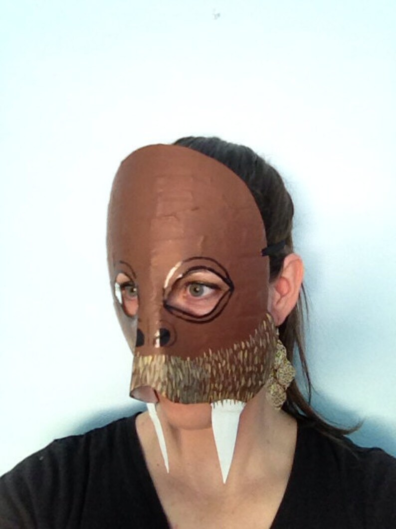 Walrus Mask Walrus Costume - Etsy