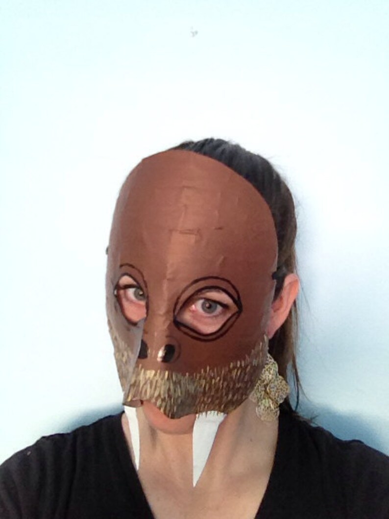 Walrus Mask Walrus Costume | Etsy