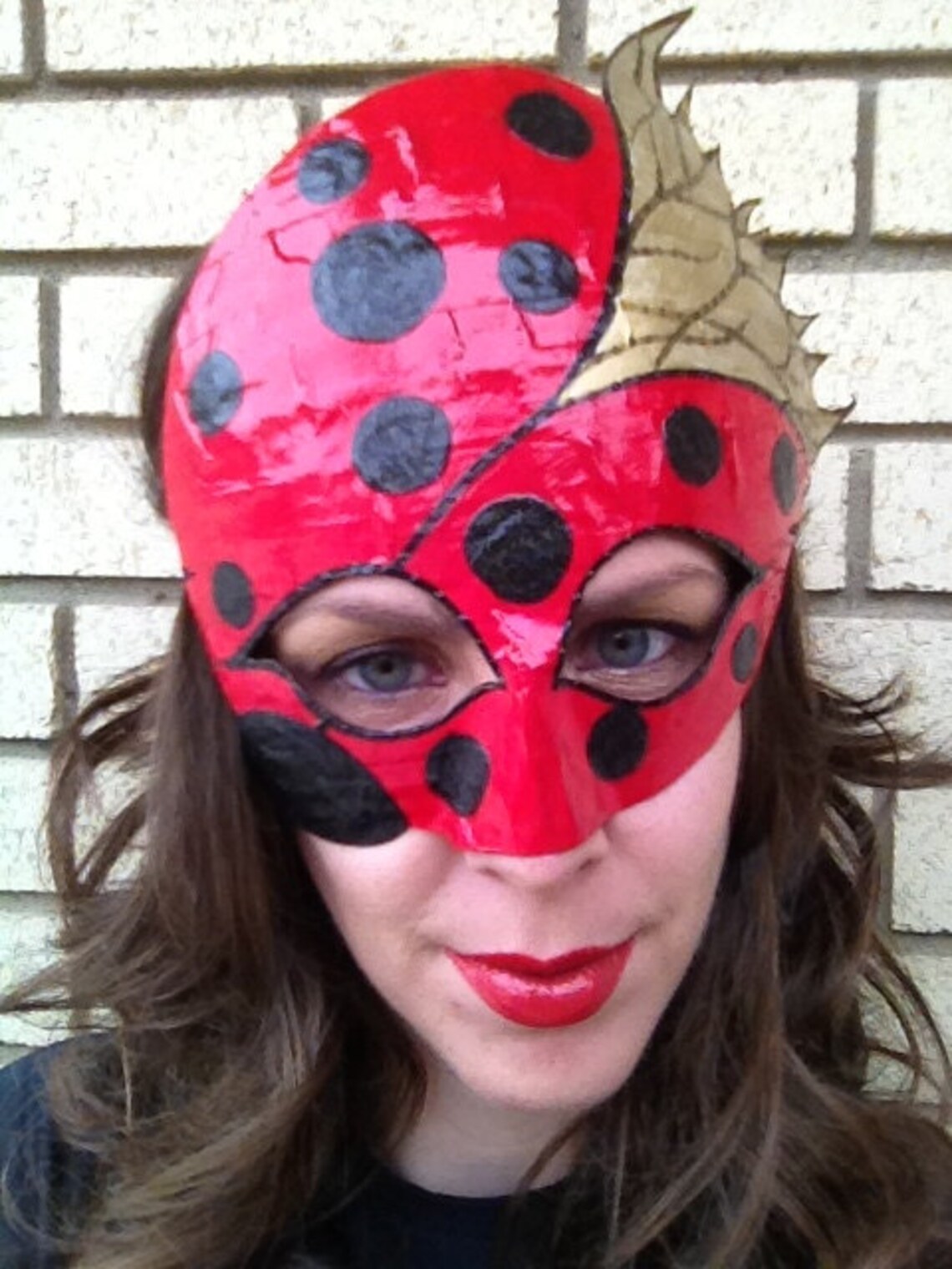 Lady bug mask ladybug mask lady bug costume ladybug with | Etsy