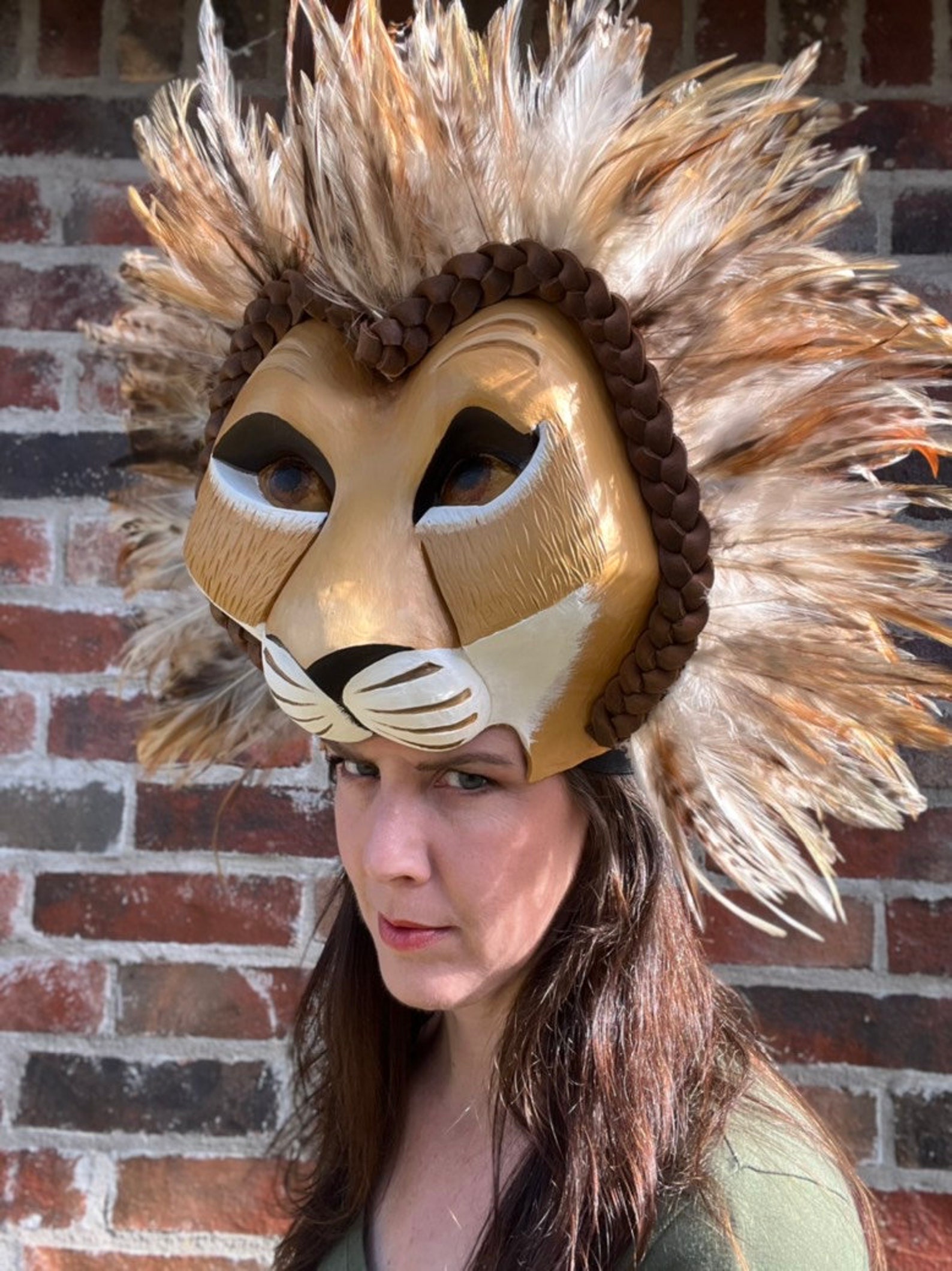 Aslan Mask Aslan Headdress - Etsy