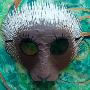 Porcupine Mask - Etsy