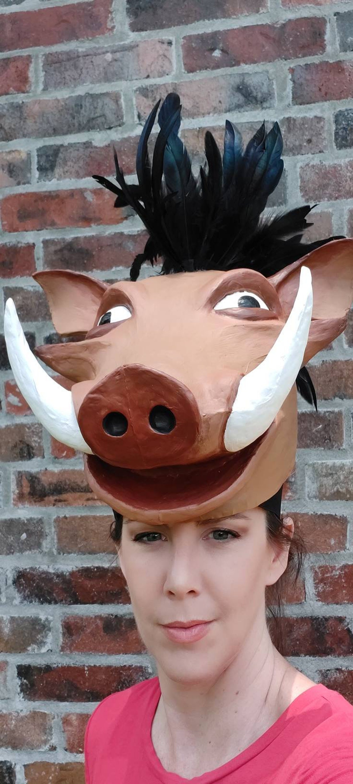 Pumbaa Headdress Lion King Mask Lion King Jr. - Etsy