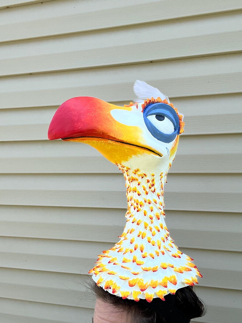 Zazu Headdress, Zazu Costume, Lion King Mask, Lion King Costume - Etsy