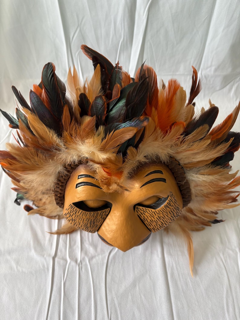 Simba Headdress, Lion King Headdress, Simba Mask, Lion King Junior ...
