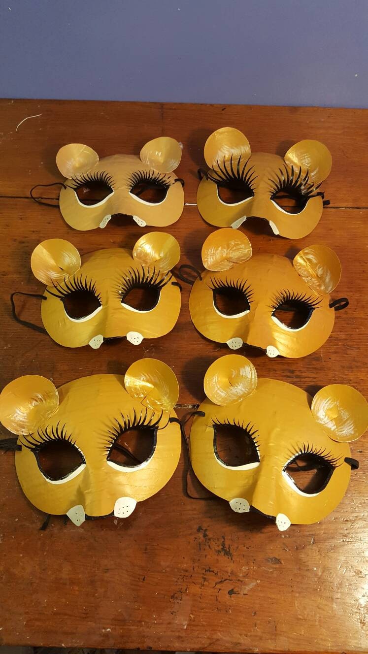 Female Lion Mask Lioness Mask - Etsy Australia