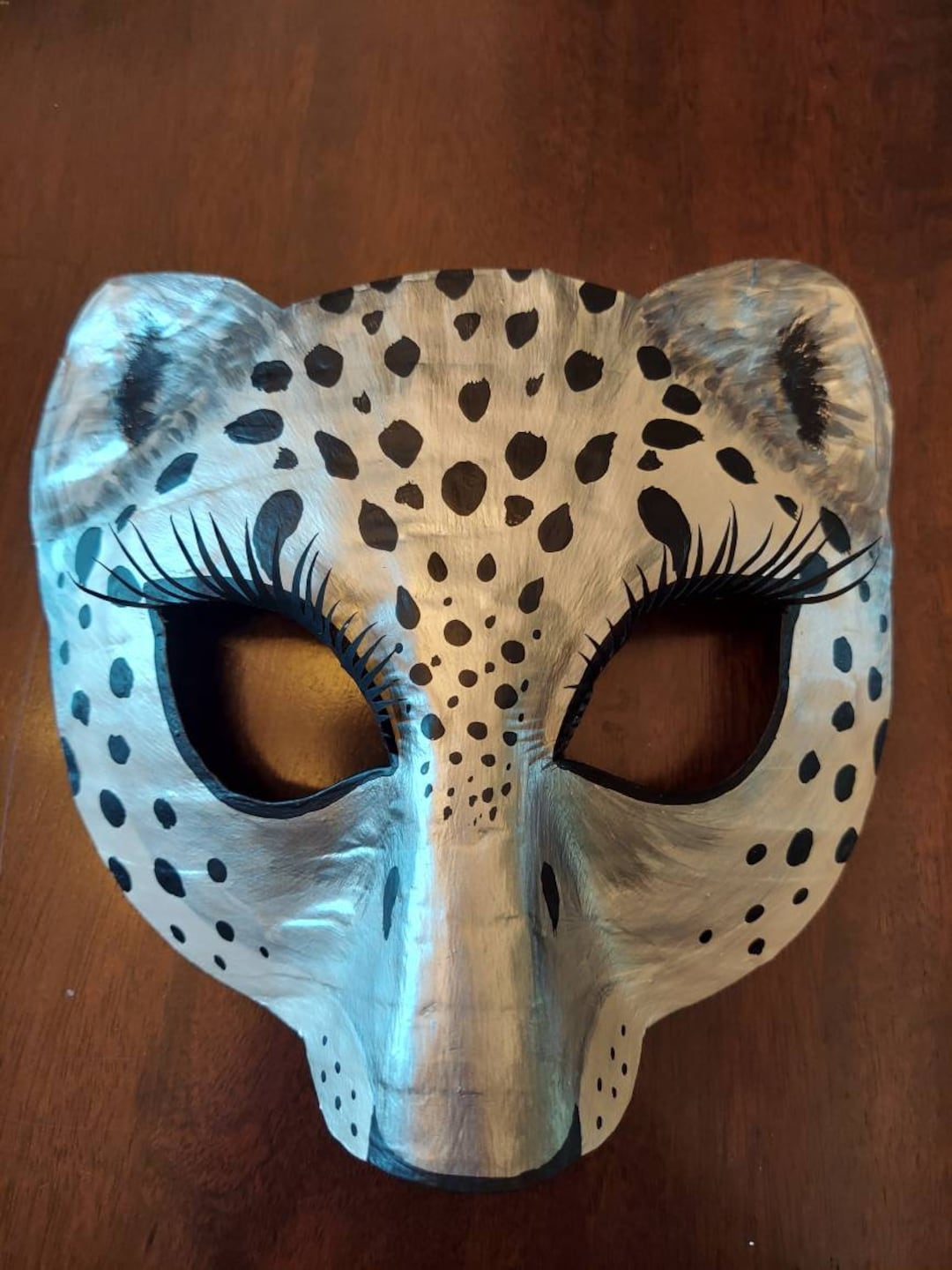 Leopard Mask or Snow Leopard Mask - Etsy