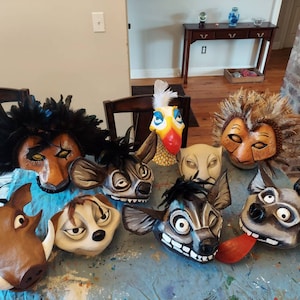 Pumbaa Headdress, Lion King Mask, Lion King Jr. - Etsy