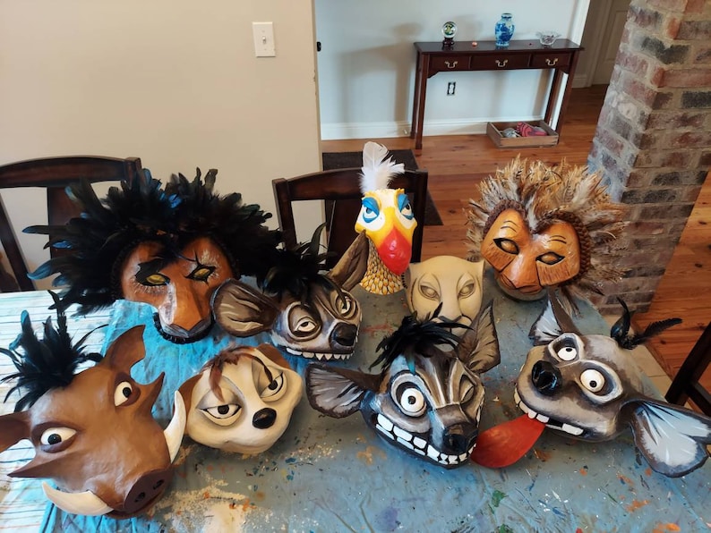 Pumbaa Headdress Lion King Mask Lion King Jr. - Etsy