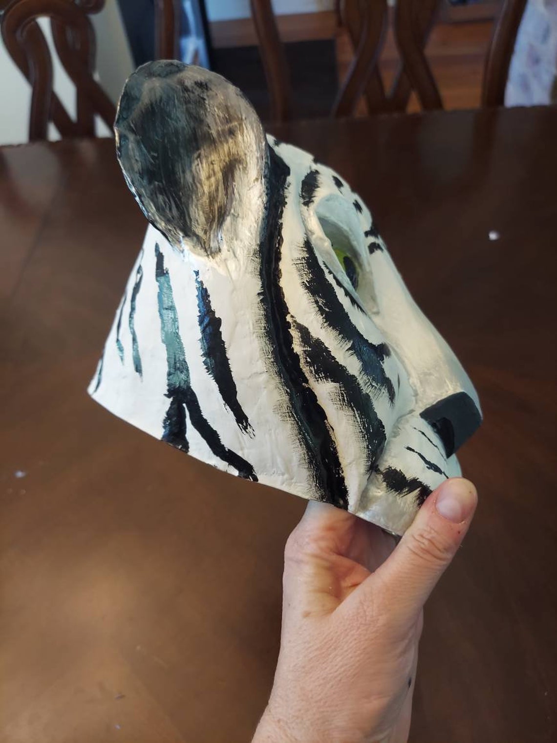 White Tiger Headdress Tiger Mask | Etsy