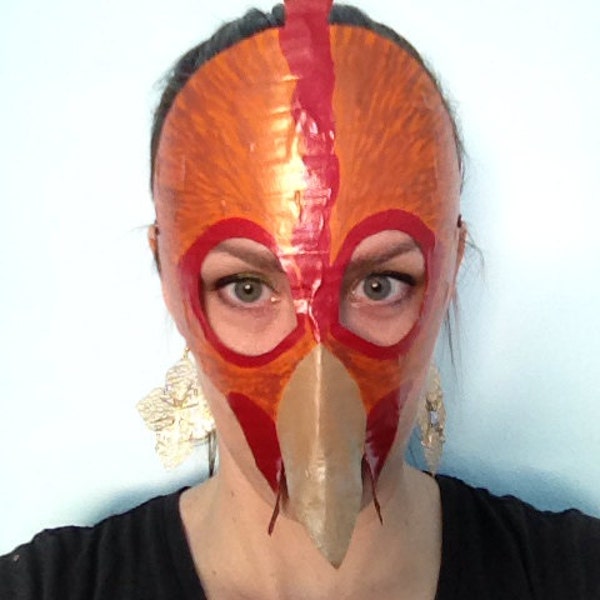Rooster Mask - Etsy