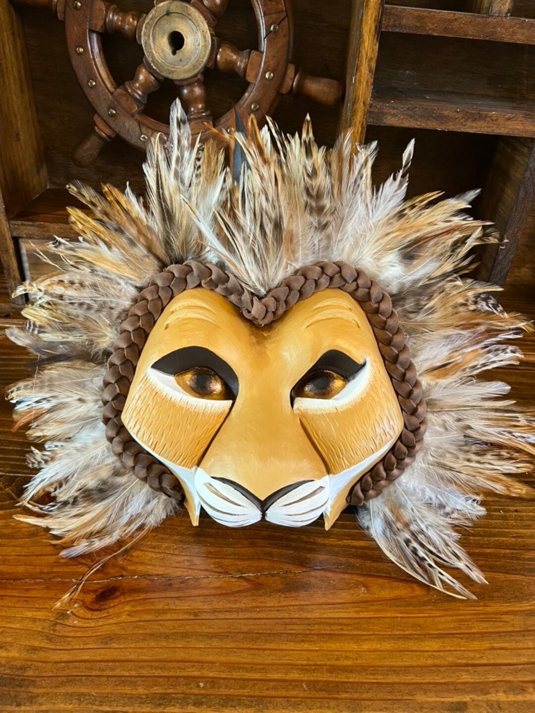 Aslan Mask Aslan Headdress - Etsy