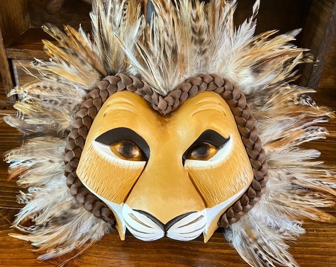 Aslan Mask Aslan Headdress - Etsy