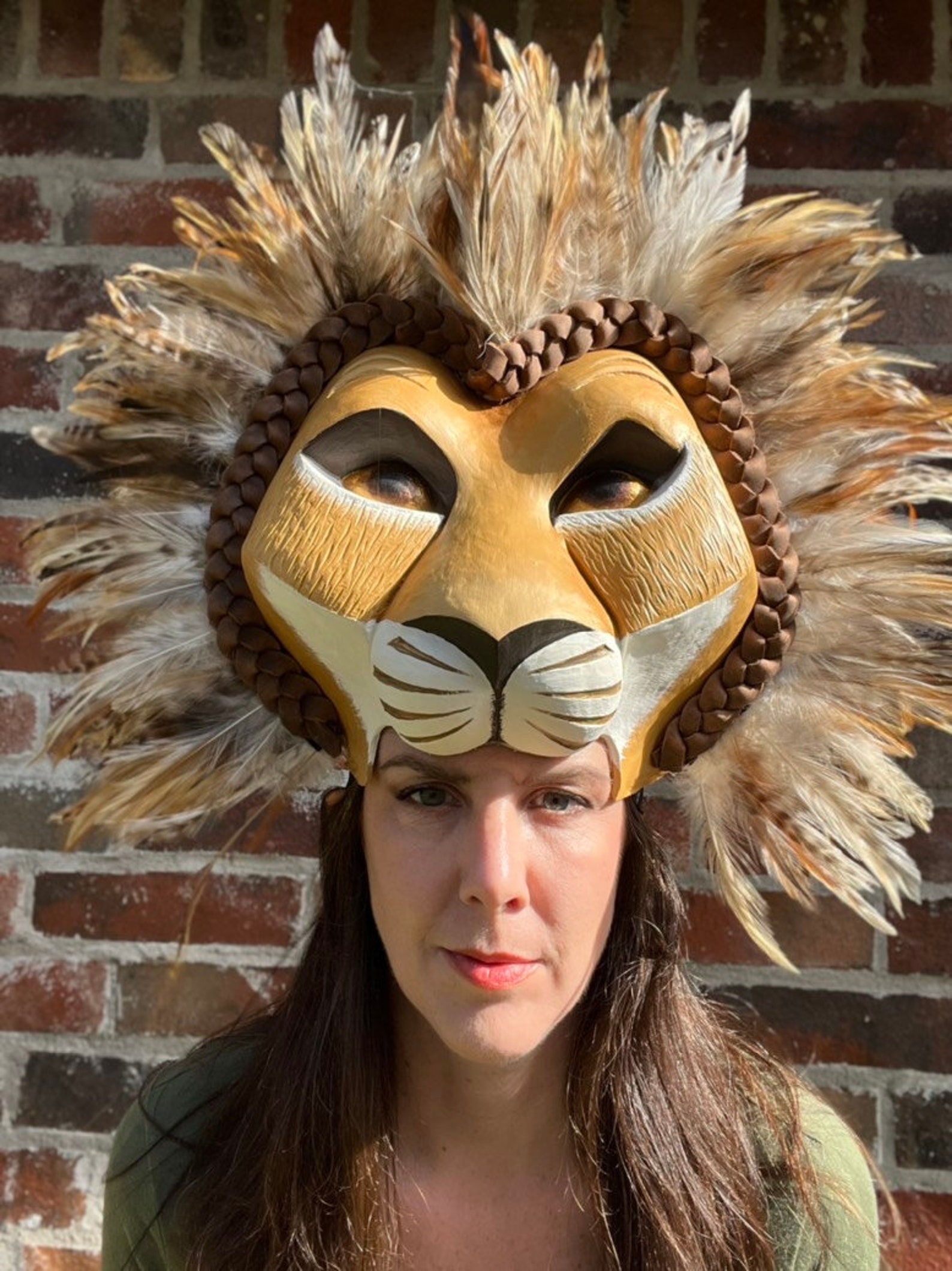 Aslan Mask Aslan Headdress - Etsy