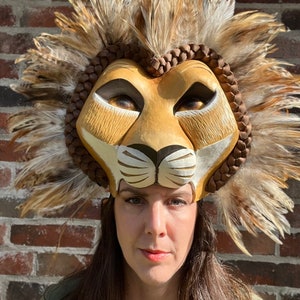 Aslan Mask Aslan Headdress - Etsy