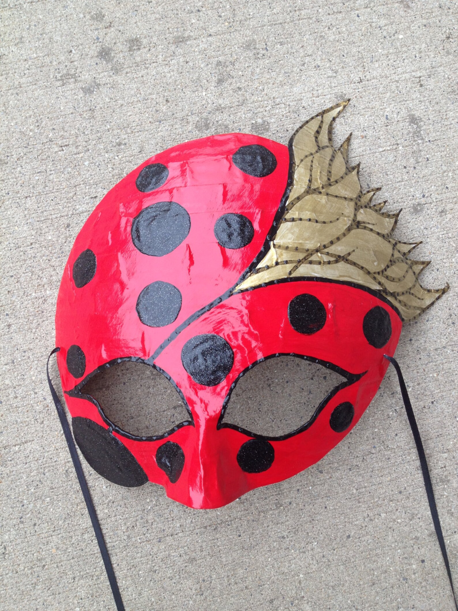 Lady bug mask ladybug mask lady bug costume ladybug with | Etsy
