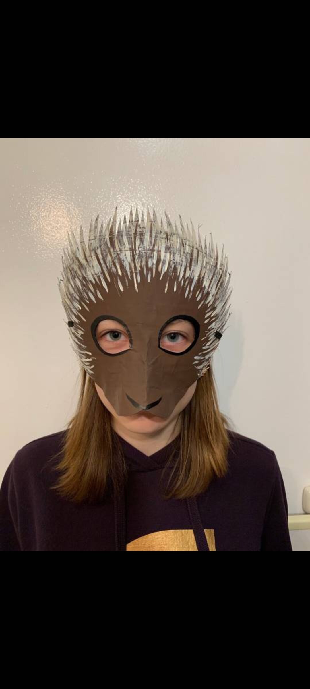 Porcupine Mask - Etsy