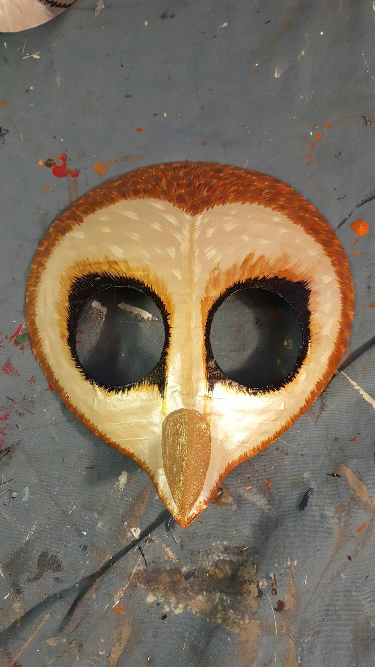Barn Owl Mask Costume - Etsy