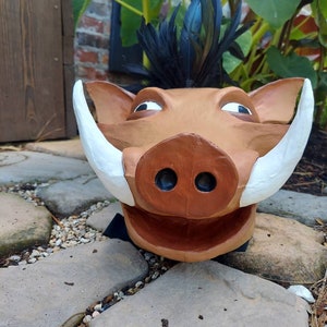 Pumbaa Headdress, Lion King Mask, Lion King Jr. - Etsy