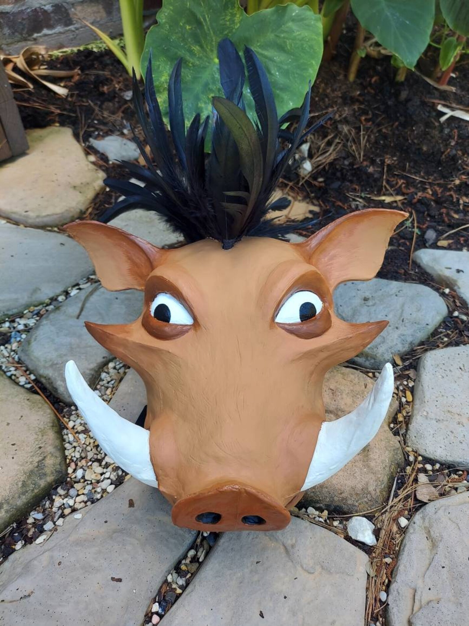 Pumbaa Headdress Lion King Mask Lion King Jr. - Etsy