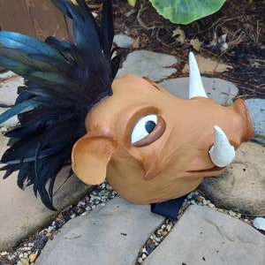 Pumbaa Headdress, Lion King Mask, Lion King Jr. - Etsy