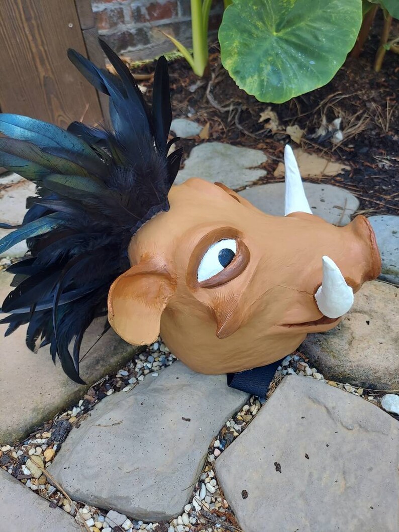 Pumbaa Headdress, Lion King Mask, Lion King Jr. - Etsy
