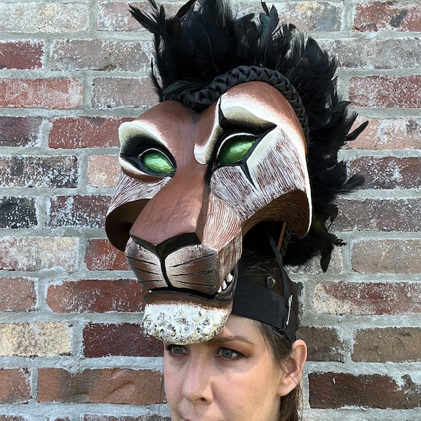 Lion King Mask Svg - Etsy