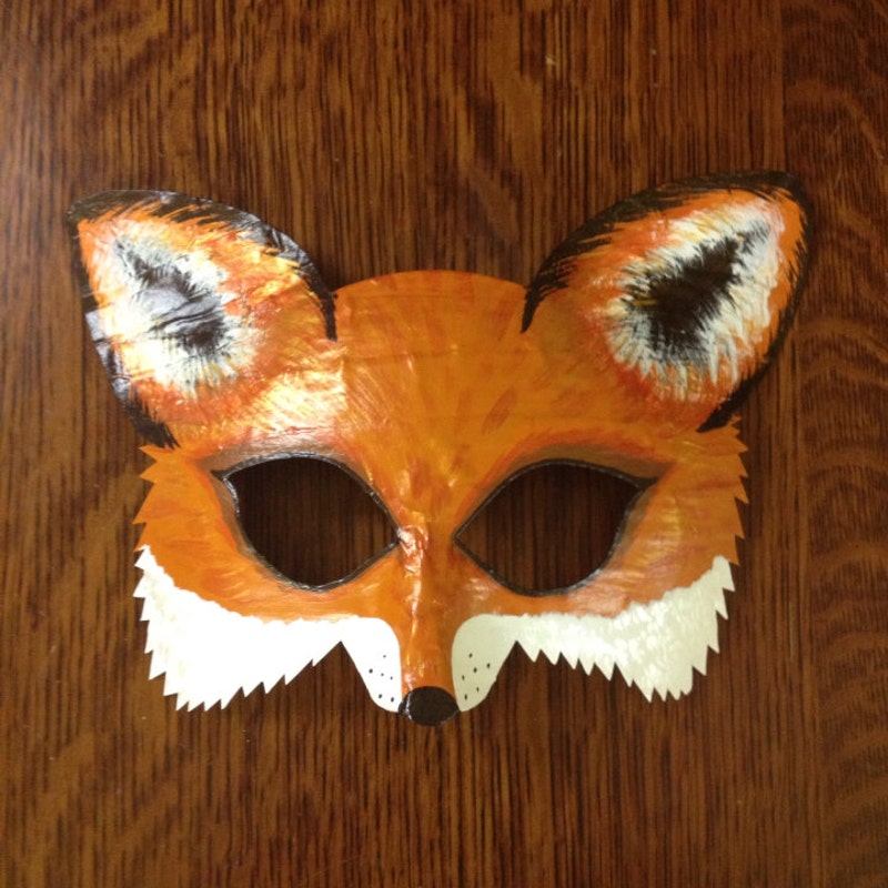 Red Fox Mask - Etsy