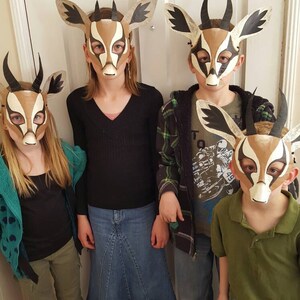 Gazelle Mask, Gazelle Costume - Etsy