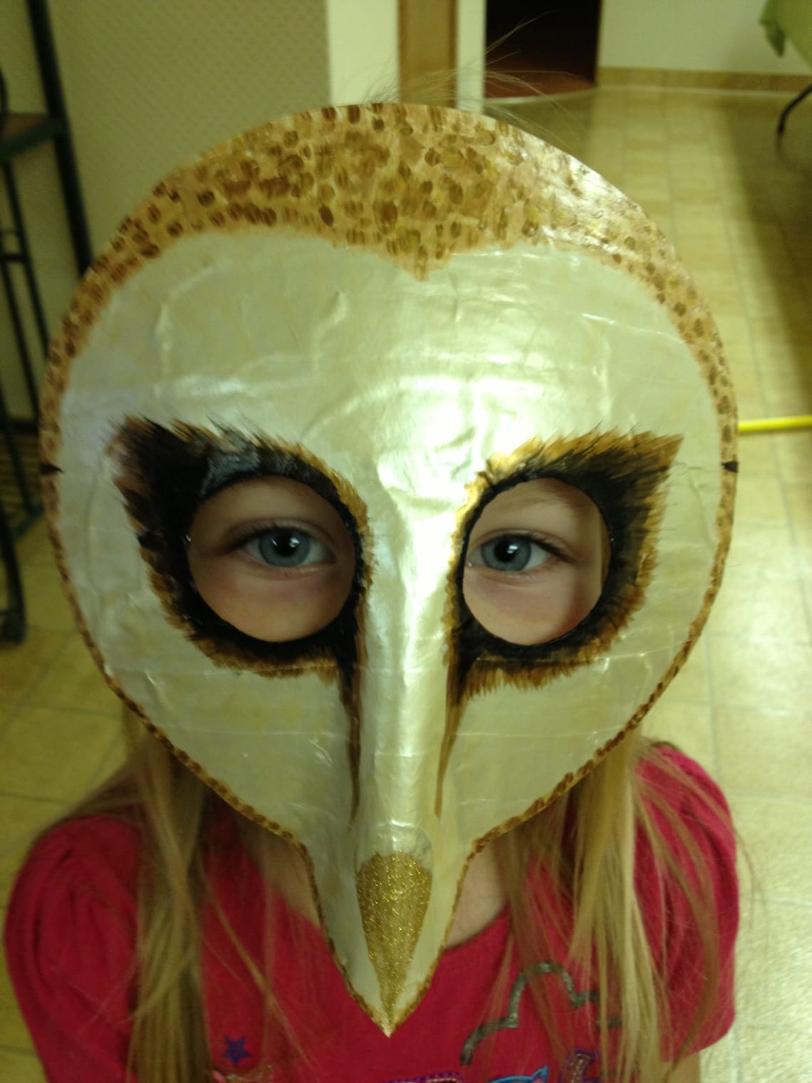 Barn Owl Mask Costume - Etsy