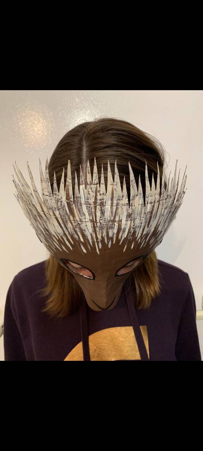Porcupine Mask - Etsy