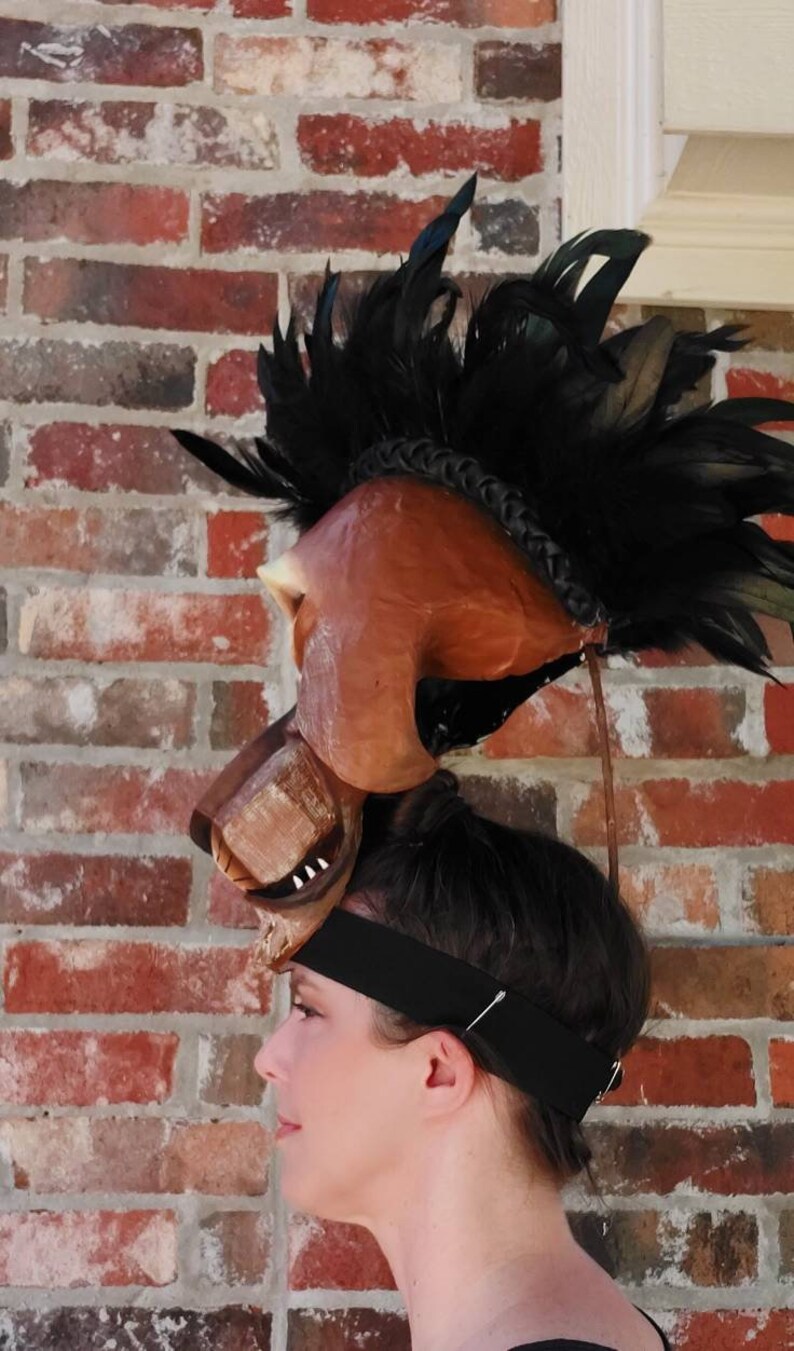 Scar Headdress Lion King Scar Mask Lion King Headpiece - Etsy