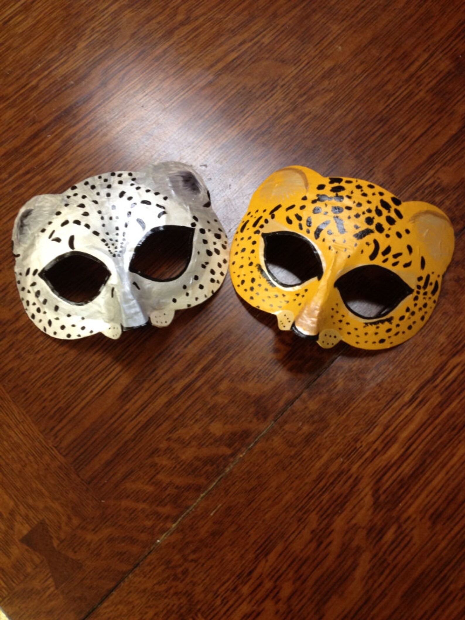 Leopard Mask or Snow Leopard Mask - Etsy