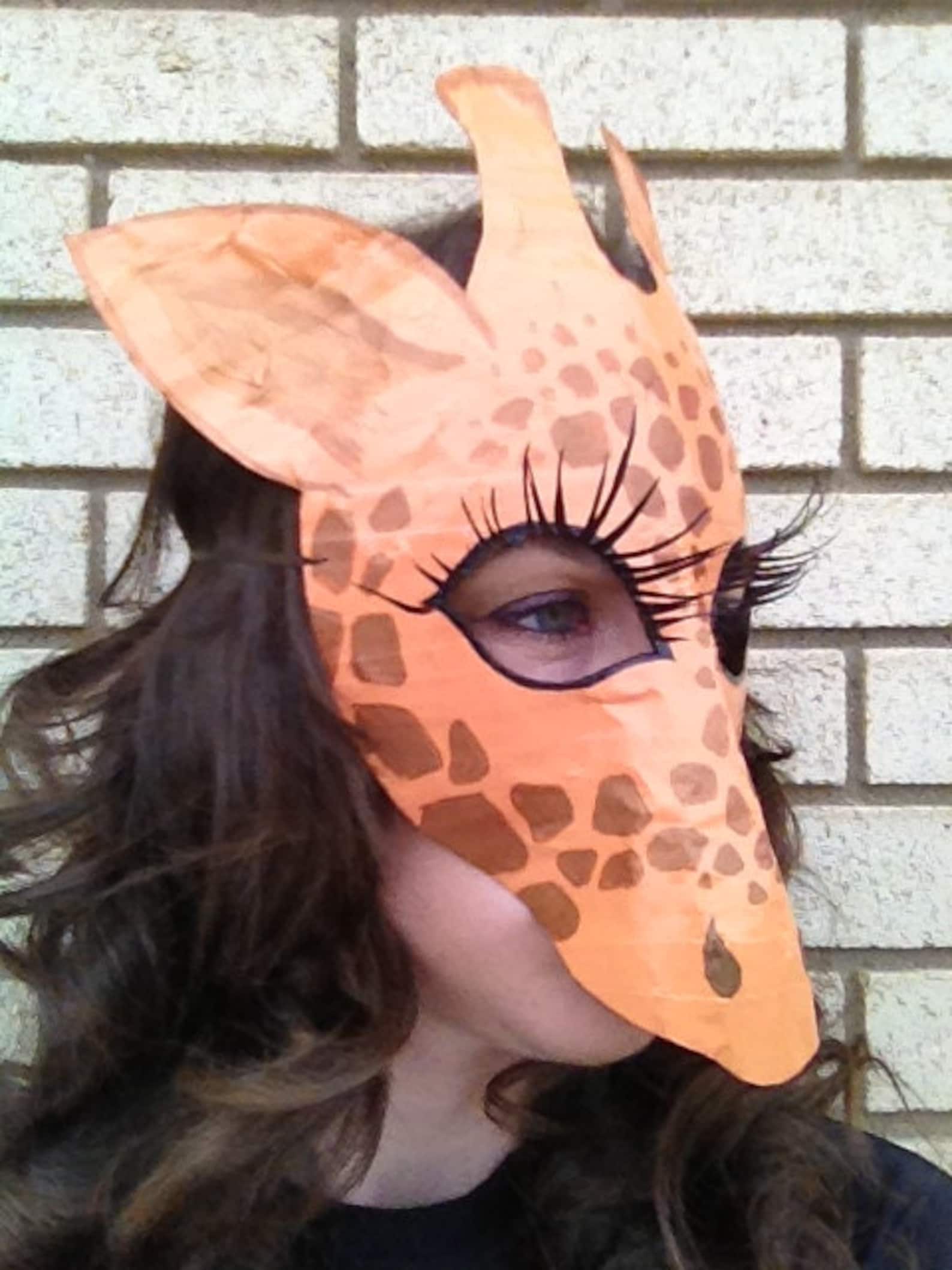 Giraffe Mask Giraffe Costume - Etsy