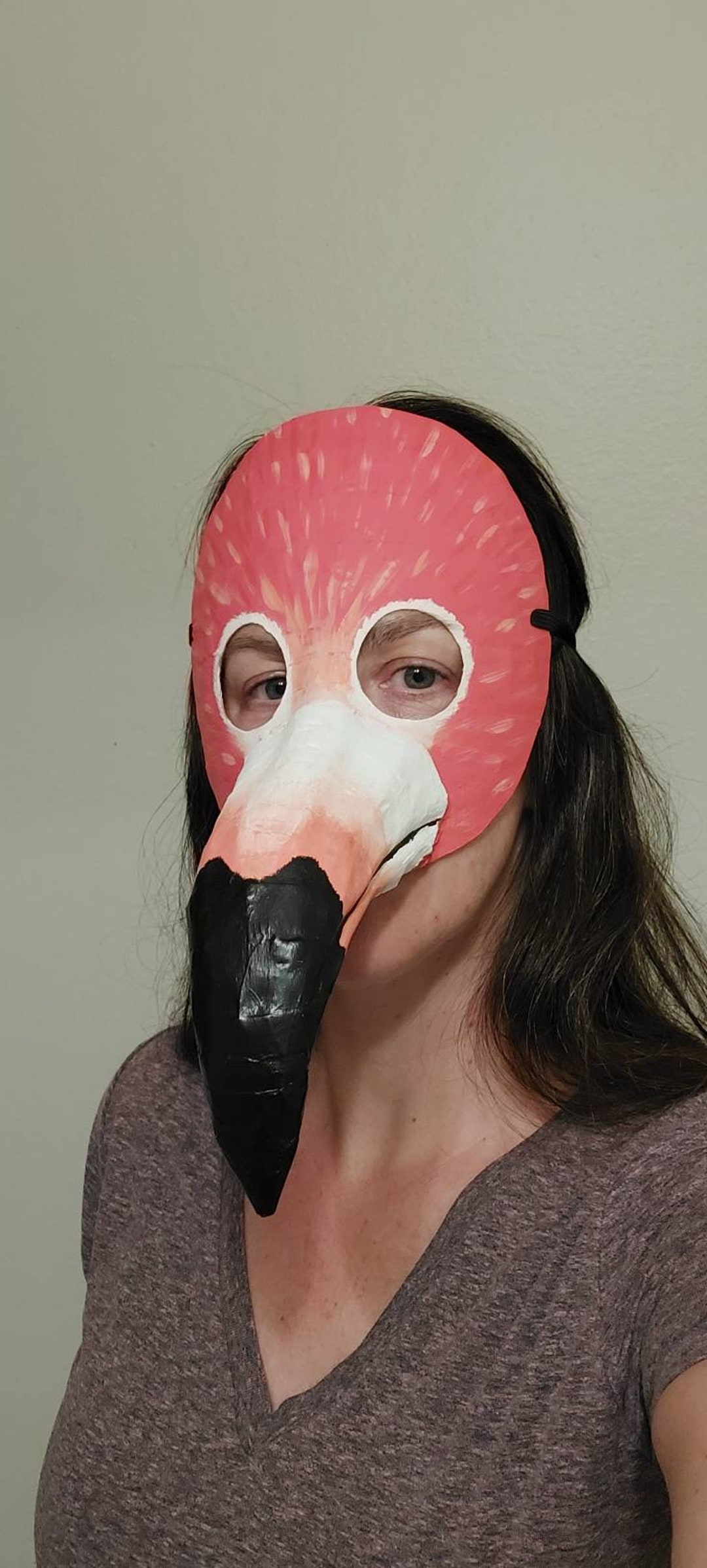 Flamingo Mask - Etsy