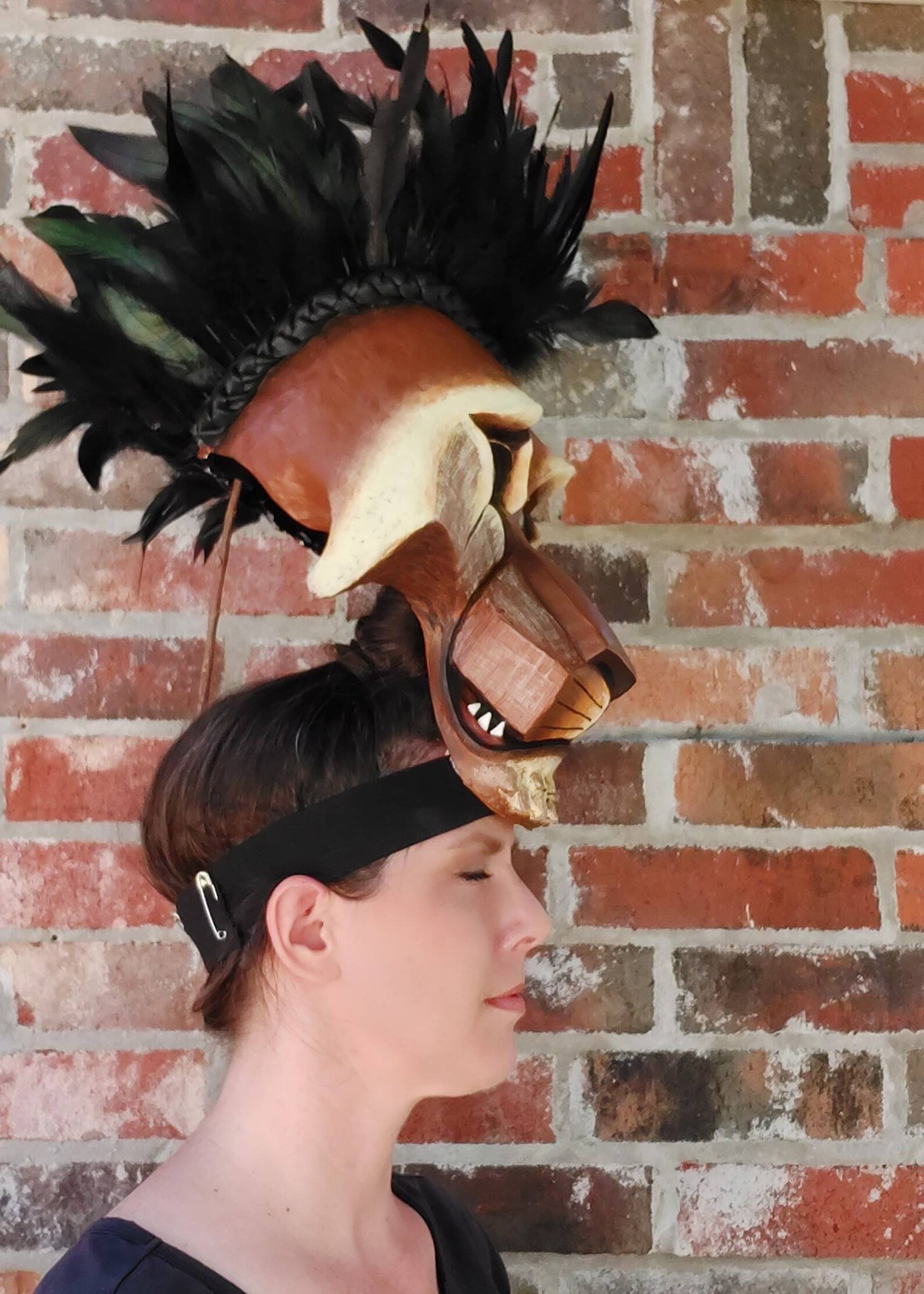 Scar Headdress Lion King Scar Mask Lion King Headpiece - Etsy